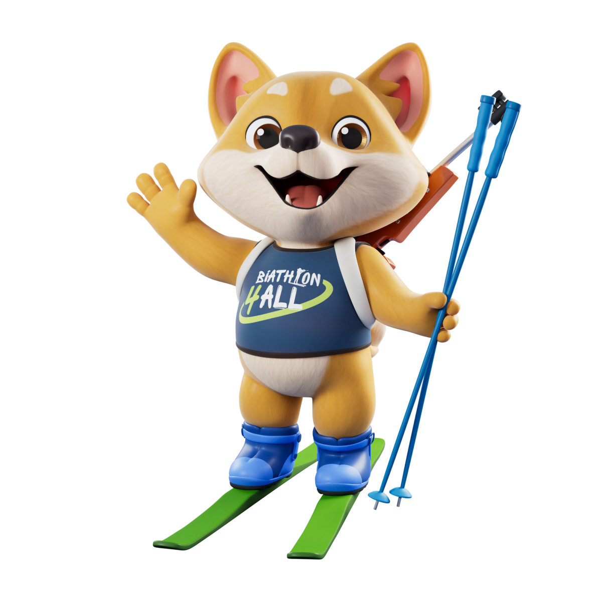 Meet Shibu – the Official Mascot of Biathlon 4 All