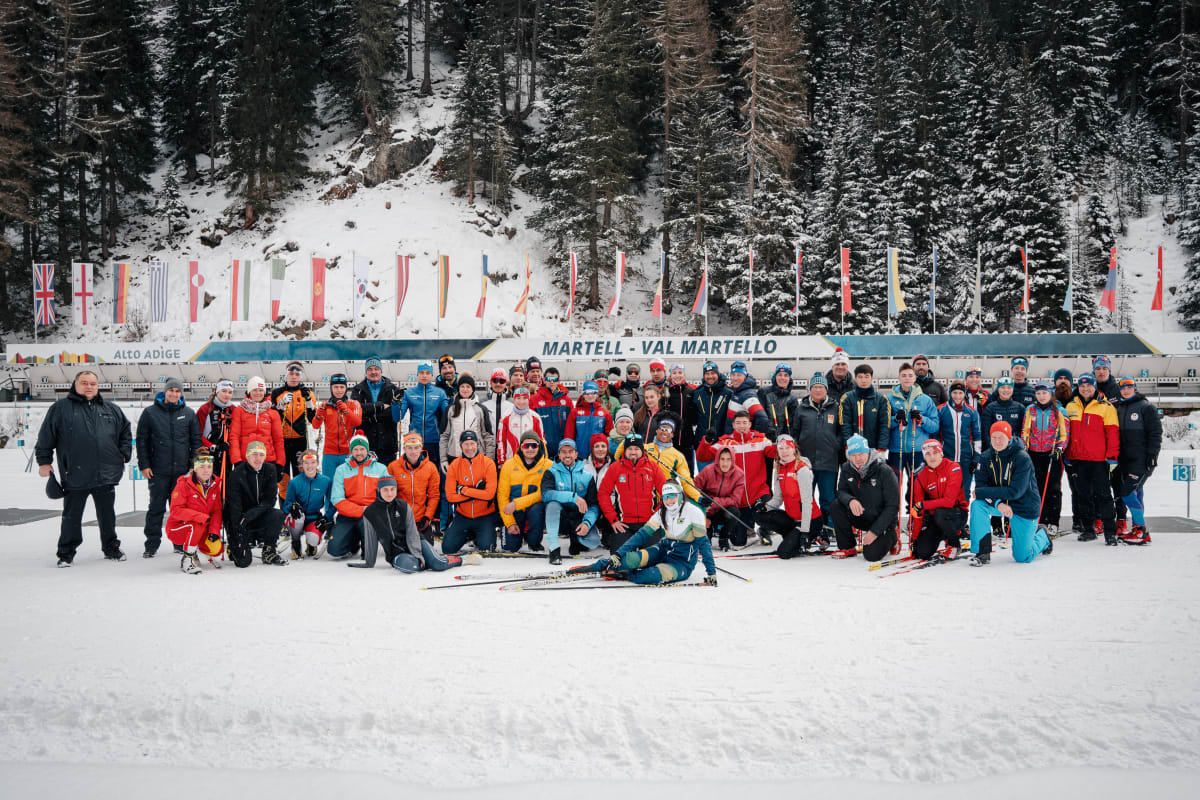 IBU, IOC, Camp, Martell - International Biathlon Union