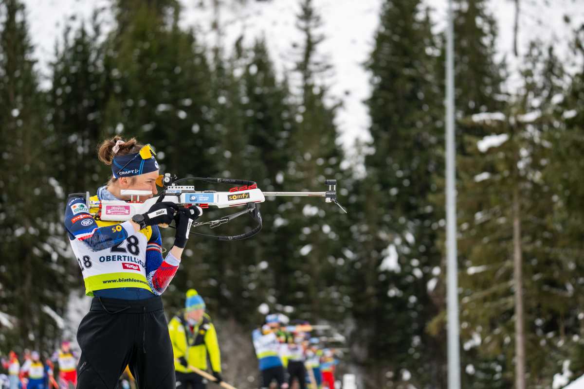 Paula Botet and Johannes Dale-Skjevdal win Sprint 1 in Obertilliach