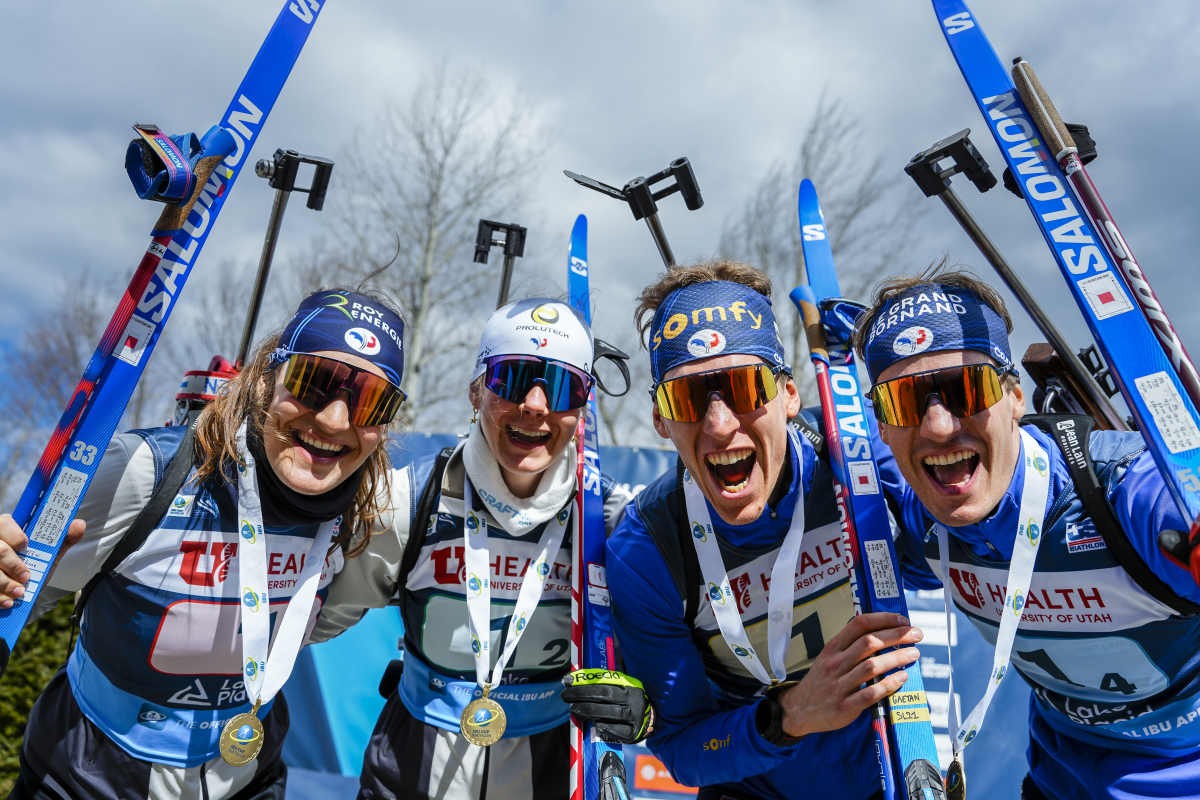 France and Norway win the Lake Placid Mixed Relays - International ...