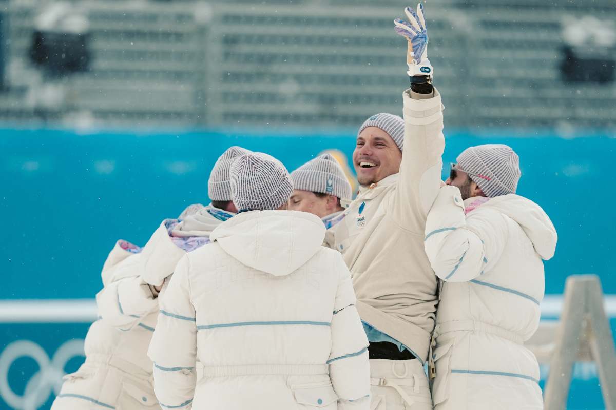 French relay gold march - International Biathlon Union