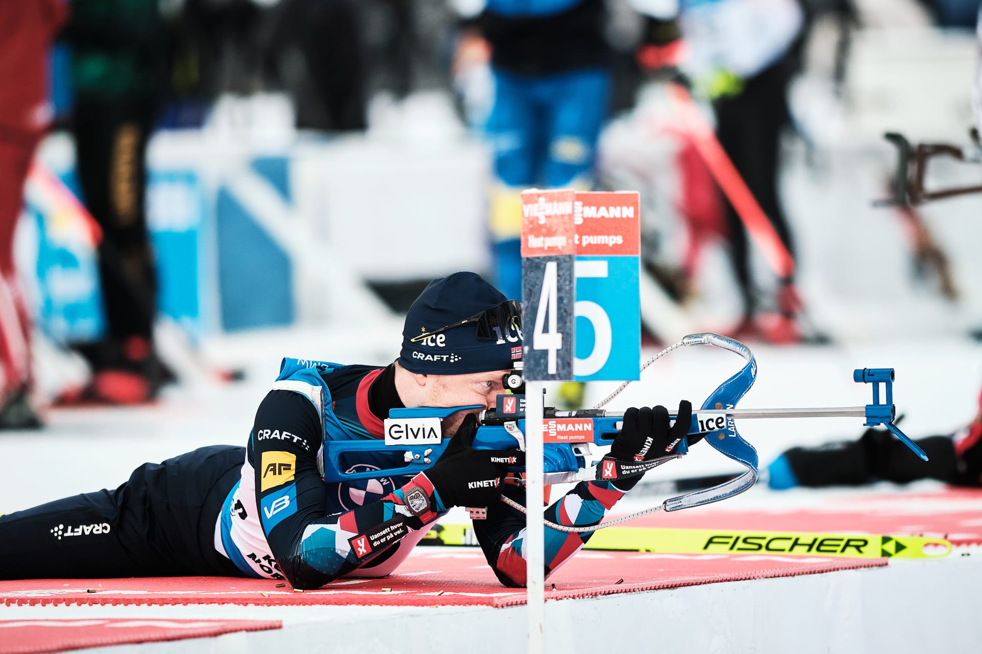Wire-to-wire Kontiolahti Pursuit win for JT Boe