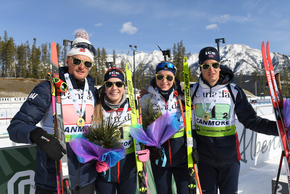 Norway Sweeps Canmore Mixed Relays; Wins Both Nations Cups